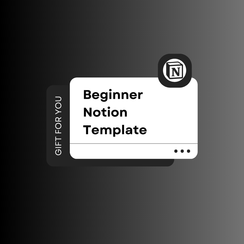 Beginner Notion Template | Clicky