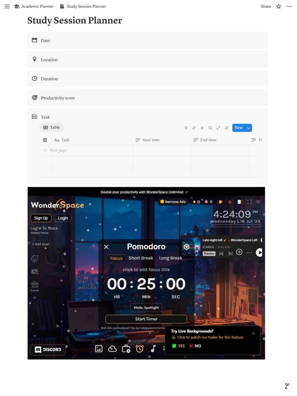 Academic Planner: Assessments tracker, class schedule, course planner ...