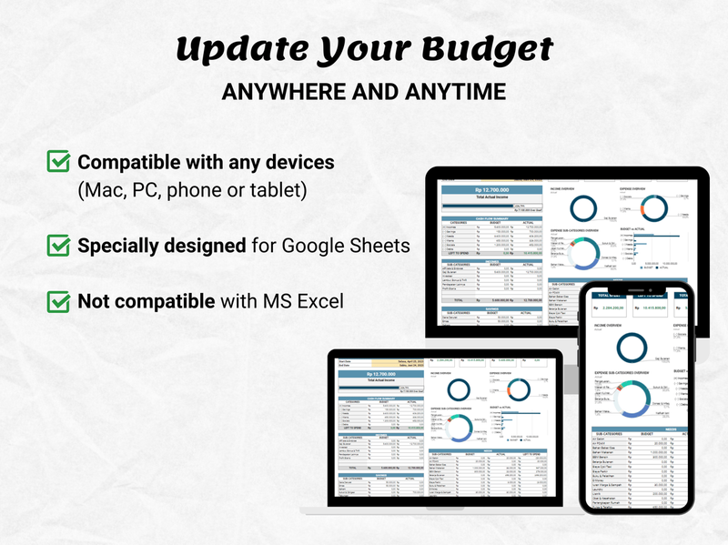 [FREE] Financial Planner Template (Google Sheet / Spreadsheet not Excel ...