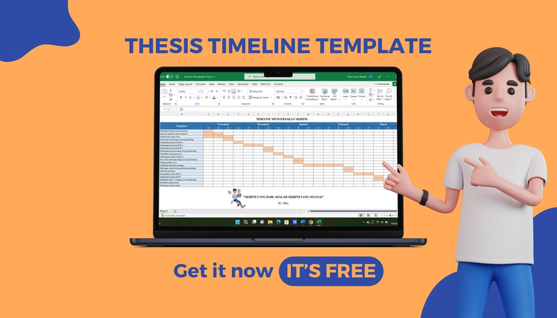 Undergraduate Thesis Timeline Template | Clicky