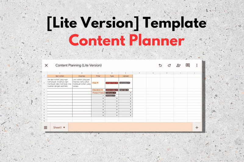 [FREE Template] Content Planner | Clicky