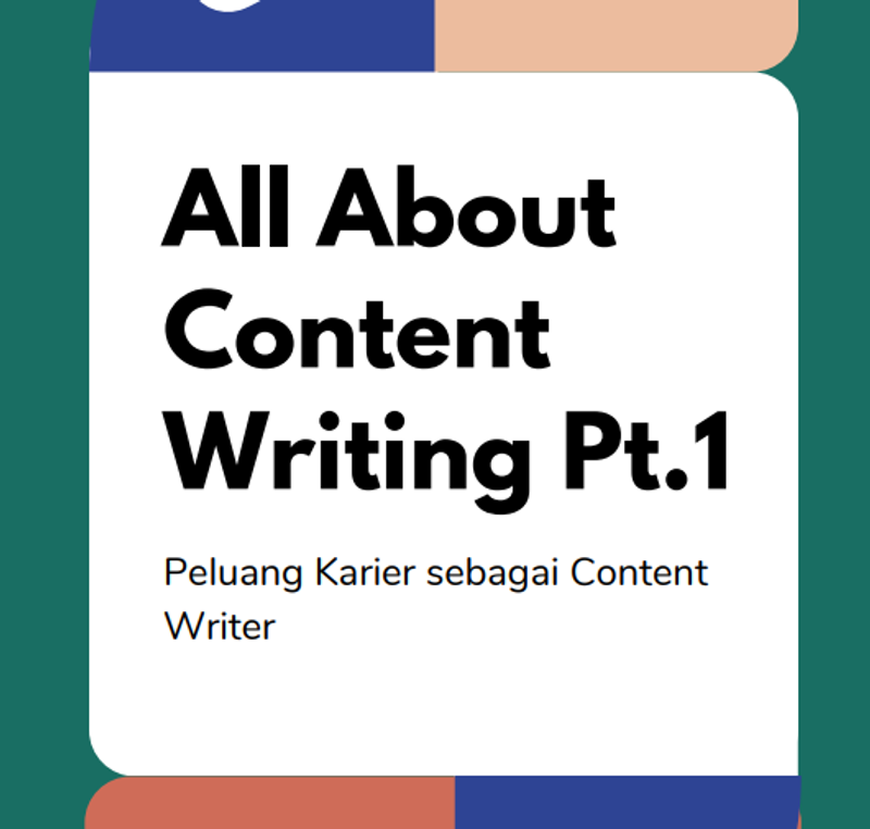 [FREE] E Book All About Content Writing Part 1 | Clicky
