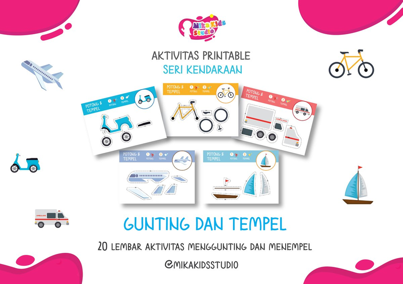 Potong dan Tempel (Cut and Paste) Seri Islami | Clicky