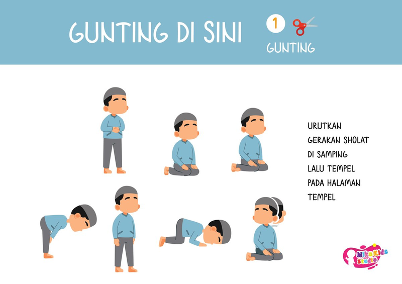 Potong dan Tempel (Cut and Paste) Seri Benda dan Bentuk | Clicky