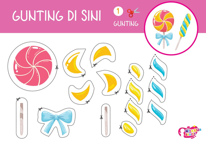 Potong dan Tempel (Cut and Paste) Seri Islami | Clicky