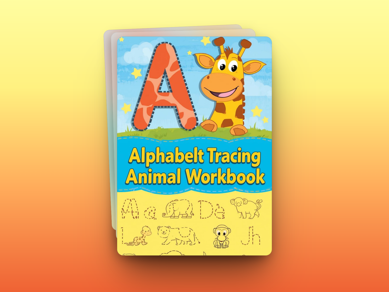 Alphabet Tracing & Animal Workbook | Clicky