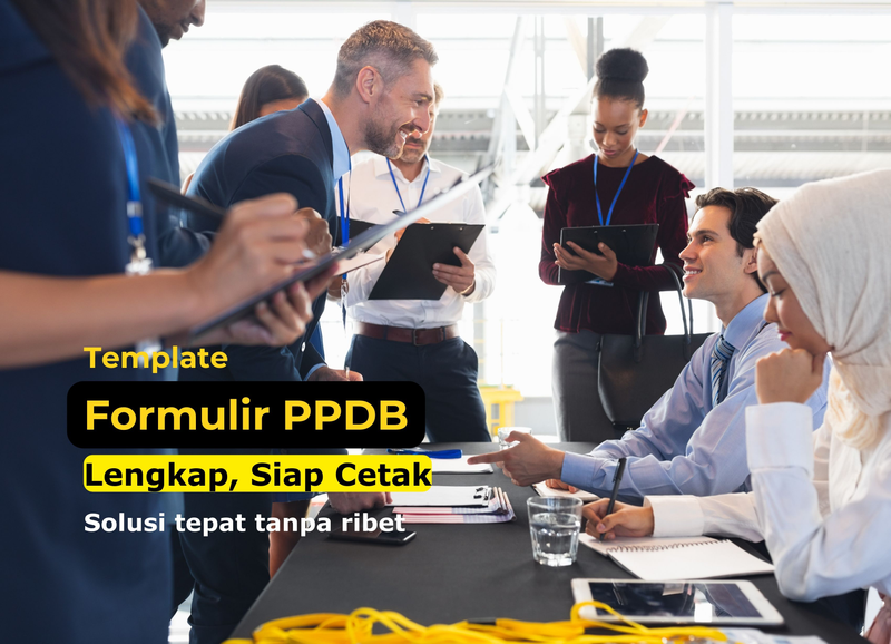 Template Formulir PPDB Lengkap Siap Cetak | Clicky