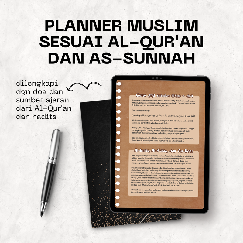 PLANNER MUSLIM + BELAJAR ISLAM DARI DASAR (SESUAI SUNNAH BERMANHAJ ...