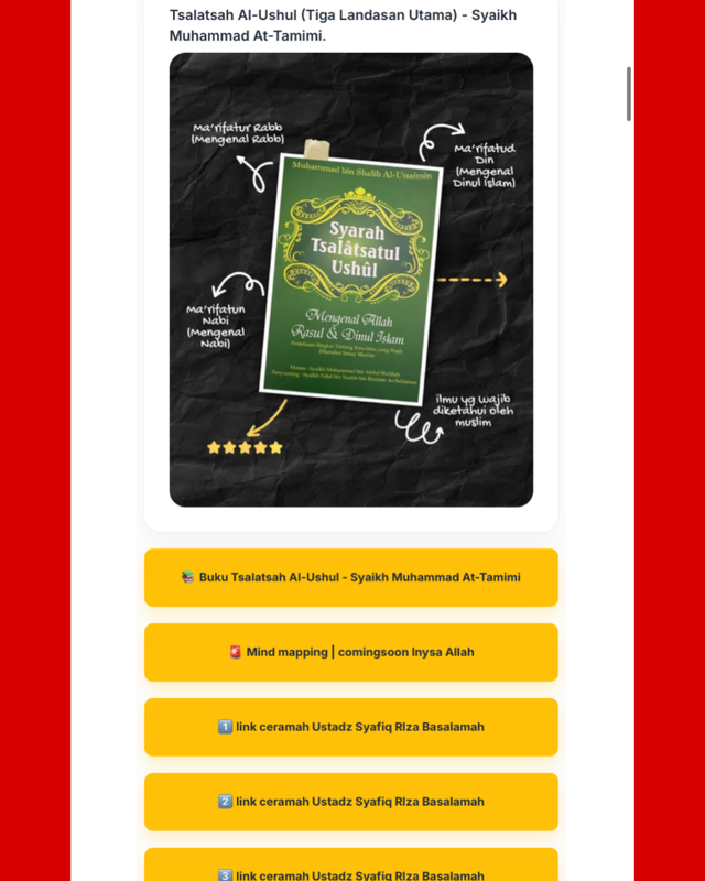 PLANNER MUSLIM + BELAJAR ISLAM DARI DASAR (SESUAI SUNNAH BERMANHAJ ...