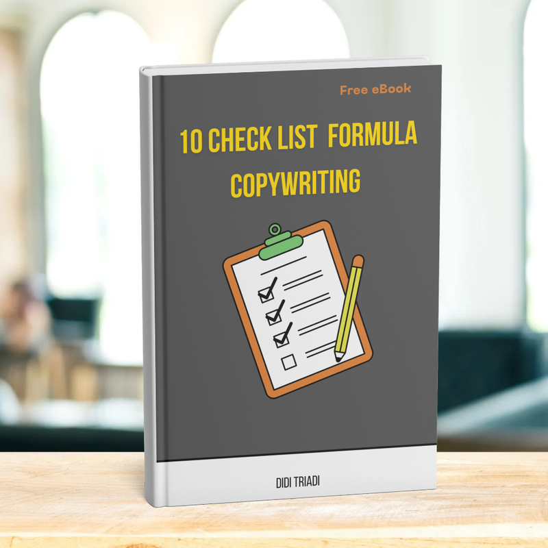 Checklist 10 Formula Copywriting | Clicky