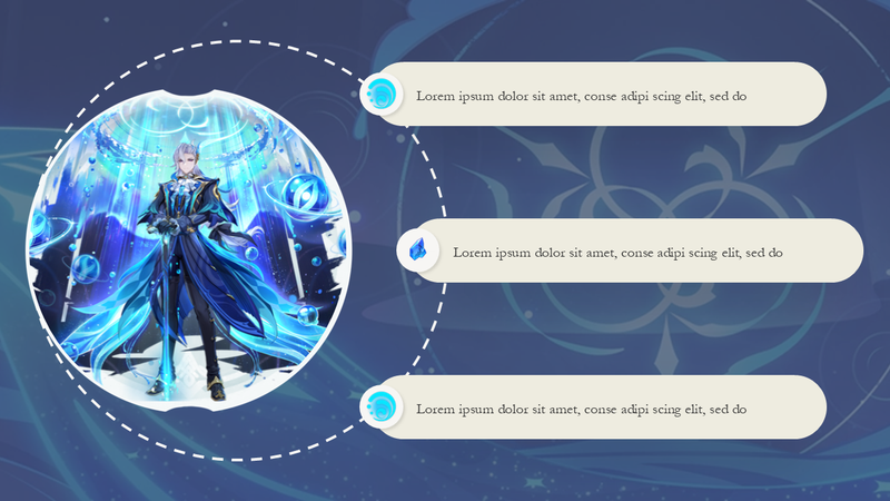 GENSHIN IMPACT PPT TEMPLATE | Clicky