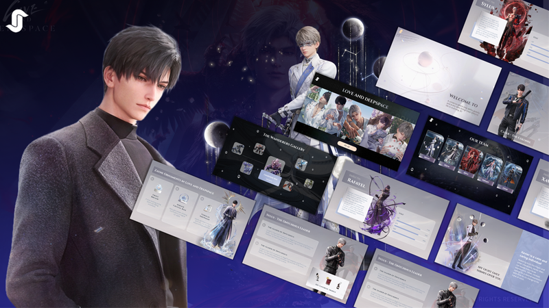 Love and Deepspace PPT Template | Clicky