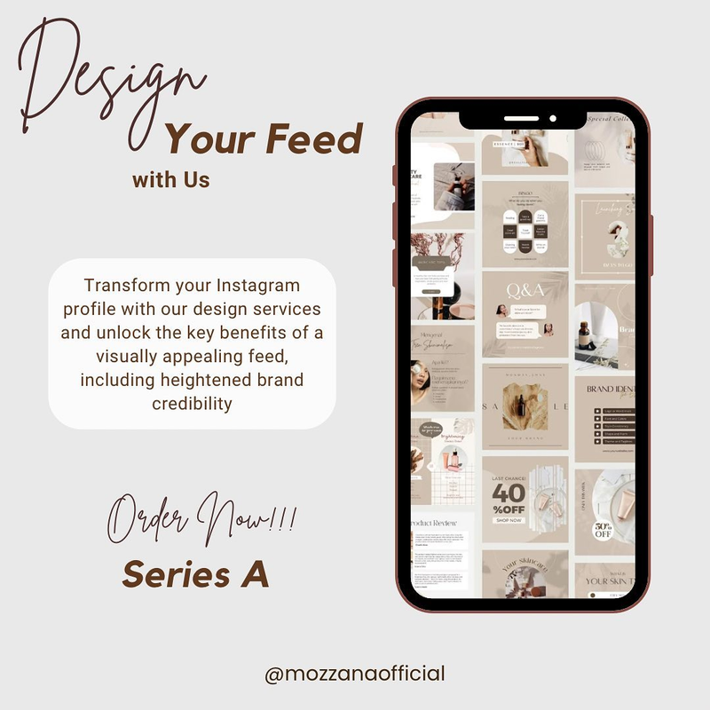 Template Feeds Instagram Series A | Clicky