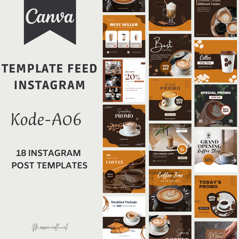 Template Feeds Instagram Series A-06 | Clicky