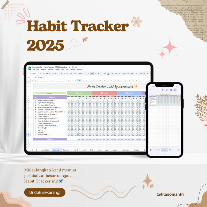 [PREMIUM] Achieve Your Goals, One Habit at a Time! | Clicky
