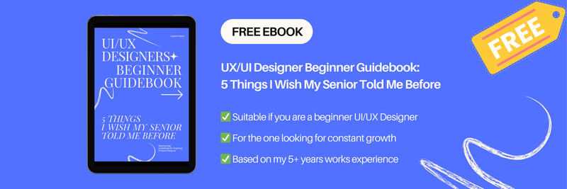 [EBOOK] 30-60-90 Days Project Planner for Beginner UI/UX Designer | Clicky