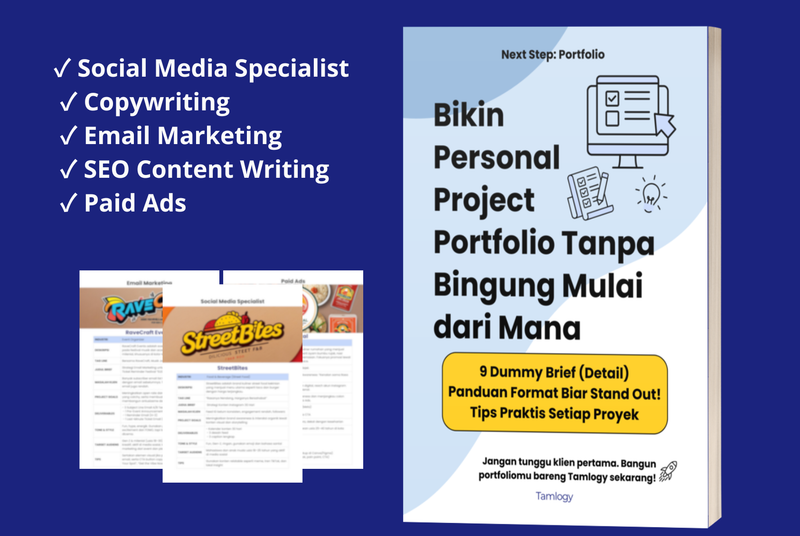 Bikin Personal Project Portfolio Tanpa Bingung Mulai dari Mana | Clicky