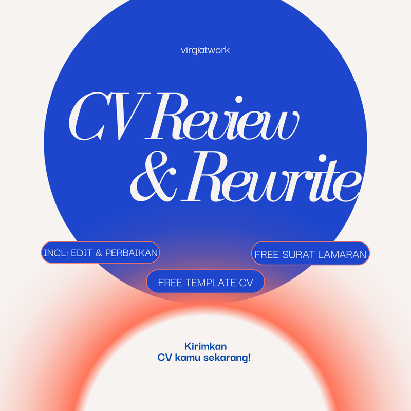Jasa CV Review & Rewrite [Beres Langsung] | Clicky