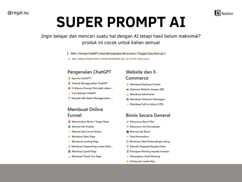 Super Prompt AI Digital Marketing & Business Advanced | Clicky