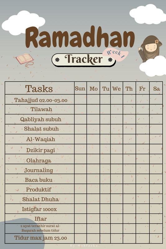 [FREE] Ramadhan tracker | Clicky