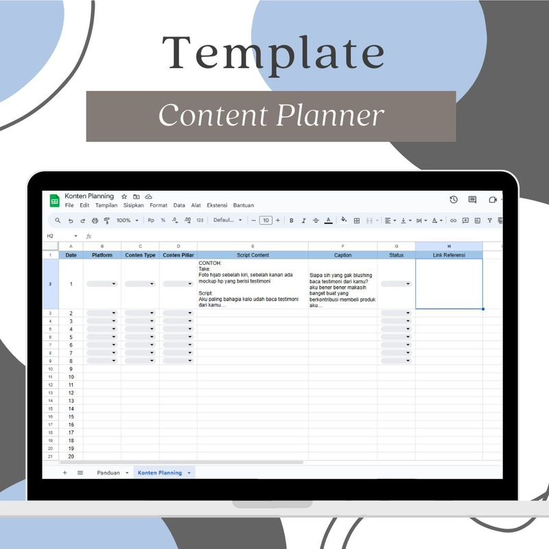 Template Content Planner | Clicky