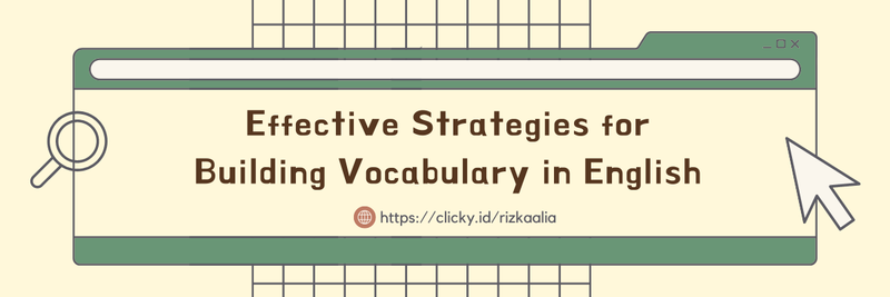 Purchase [FREE] Effective Strategies for Building Vocabulary in English ...