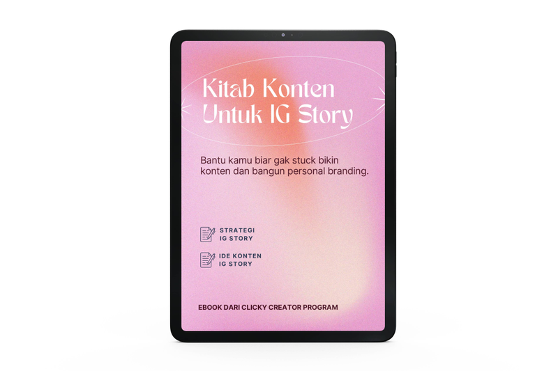 Purchase Kitab Konten Untuk IG Story | Clicky