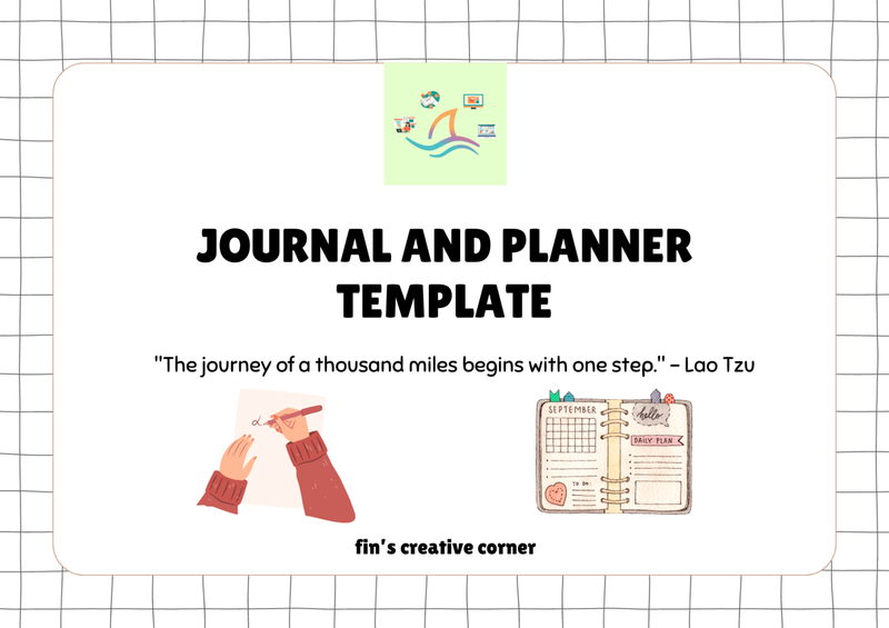[FREE] Journal and Planner Template | Clicky