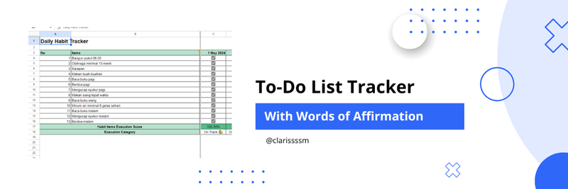 Template To-Do List Tracker | Clicky