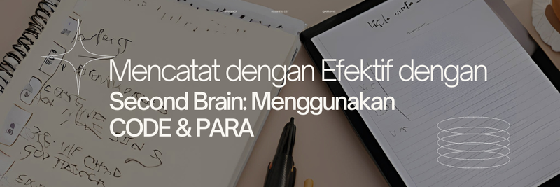 Purchase eBook Mencatat dengan Efektif dengan Second Brain: Menggunakan CODE & PARA | Clicky