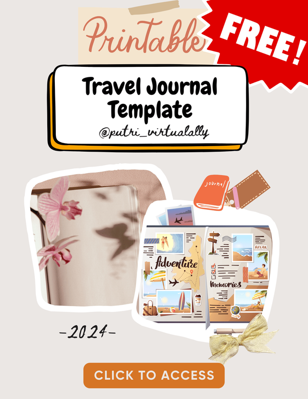 [FREE] Printable Travel Journal Template | Clicky