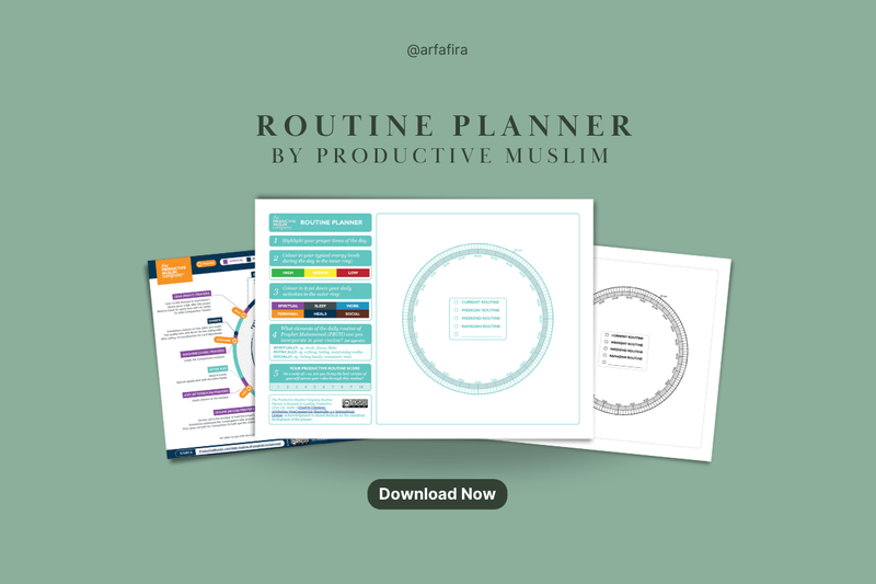 Routine Planner by Productive Muslim | Clicky