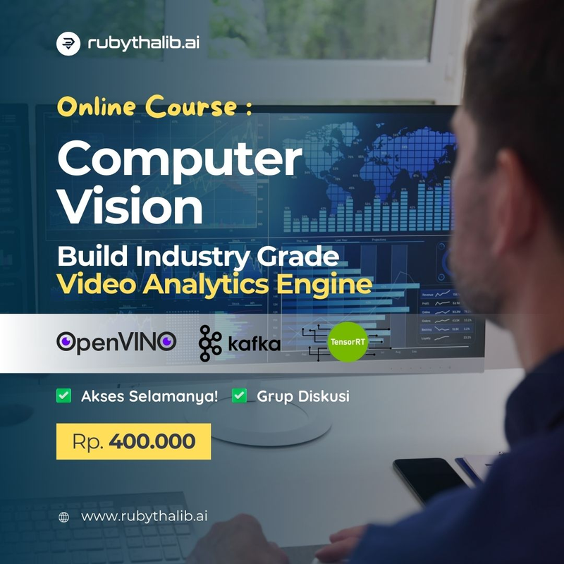 Online Course : Computer Vision Build Industry Grade Video Analytics Engine | Clicky