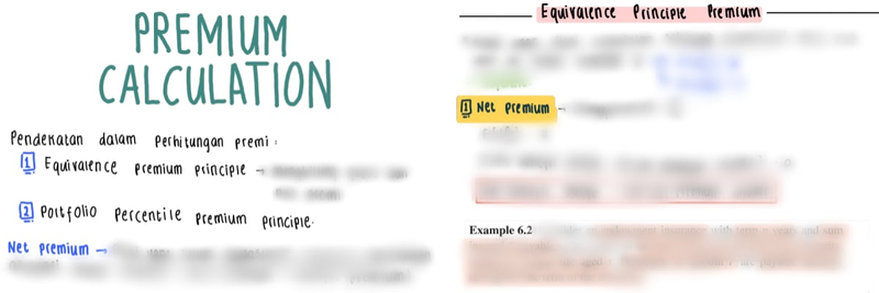 Premium Calculation Note | Clicky