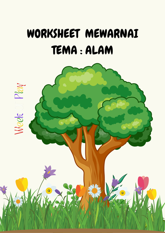Worksheet Mewarnai Tema Hewan | Clicky
