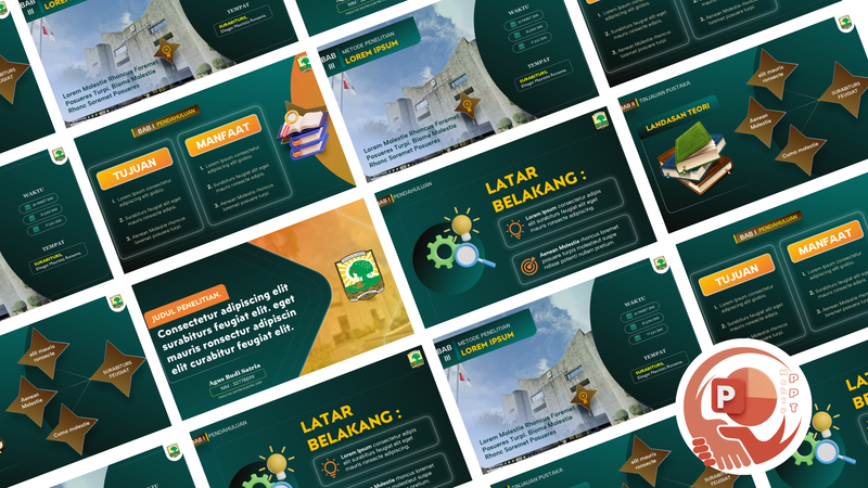 019.Template PPT Sempro Murah | Clicky