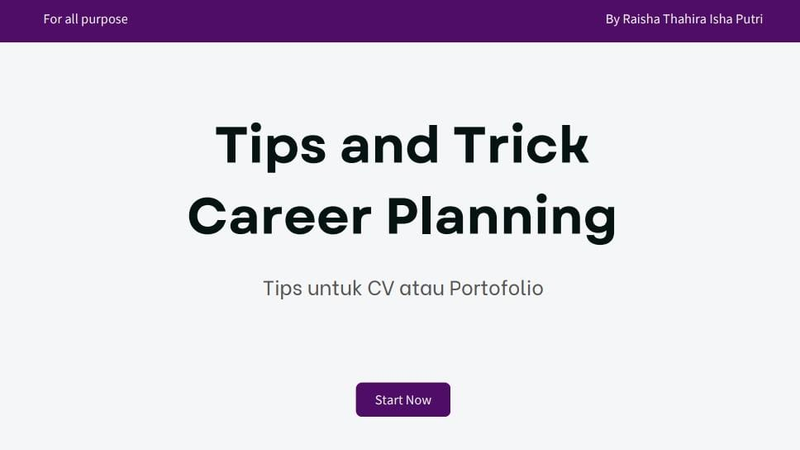 Tips dan Trick pembuatan Linkedin dan Portofolio | Clicky