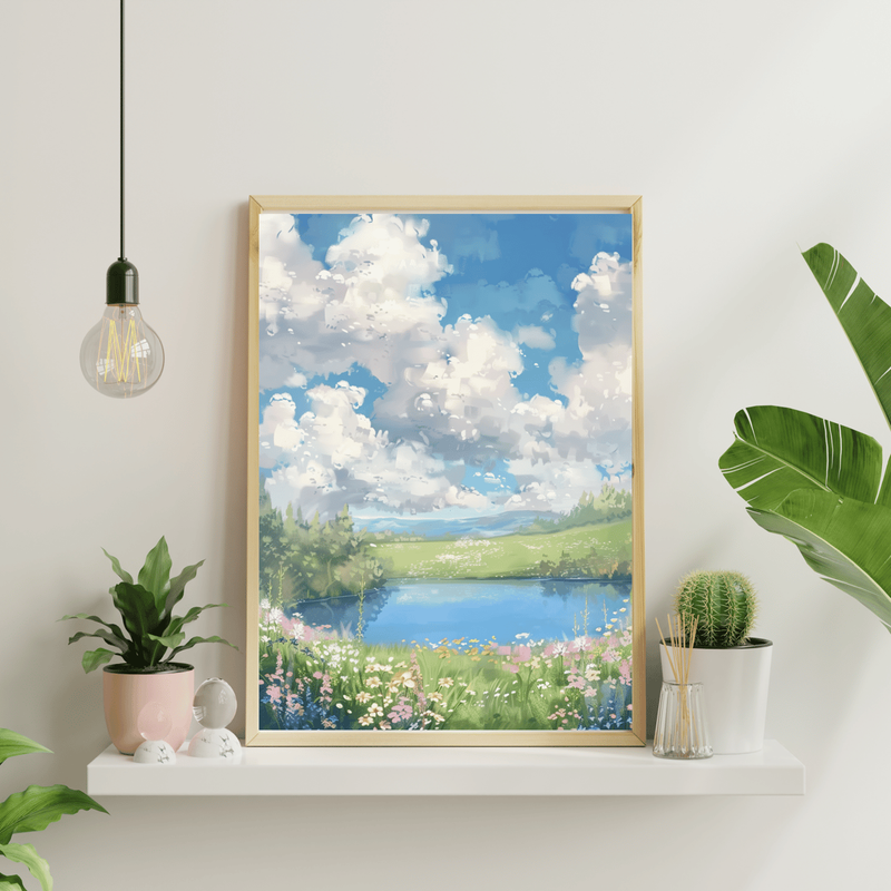 ART PRINT SKY FREE - WALL DECOR - AESTHETIC ART PRINT | Clicky