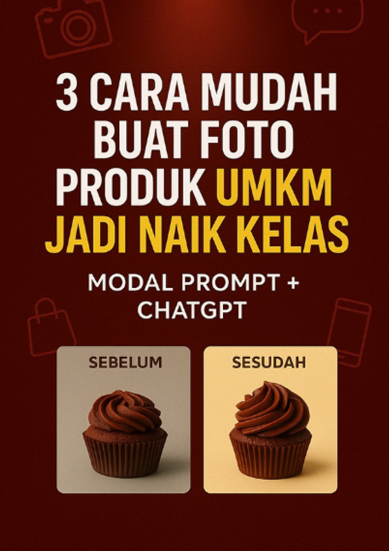 Free 3 Cara Mudah Buat Foto Produk Jadi Naik Kelas Modal Prompt | Clicky