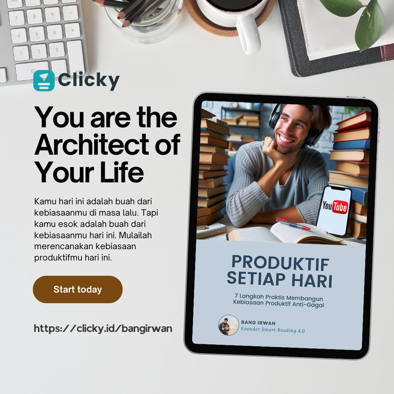 Smart Reading 4.0: Seni dan Sains Membaca Efektif di Era AI | Clicky