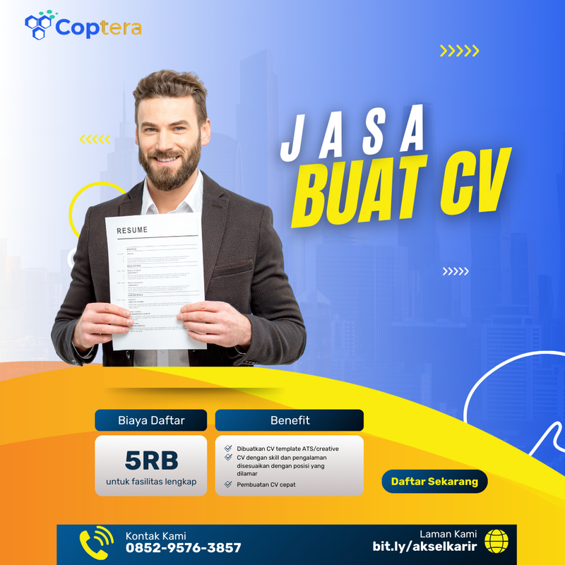 Buat CV mu lebih menarik | Clicky