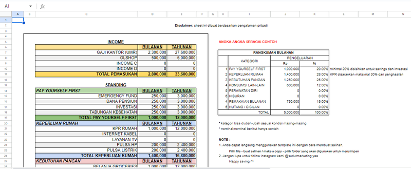SOCMED CONTENT PLAN | Spreadsheet | FREE KOL Specialist Template | Clicky