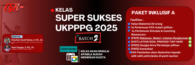 Kelas Super Sukses UKPPPG 2025 Inklusif A - BATCH 2 | Clicky